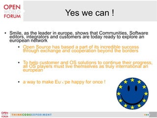 Marc Palazon - SMILE, Open Source Solutions | PDF