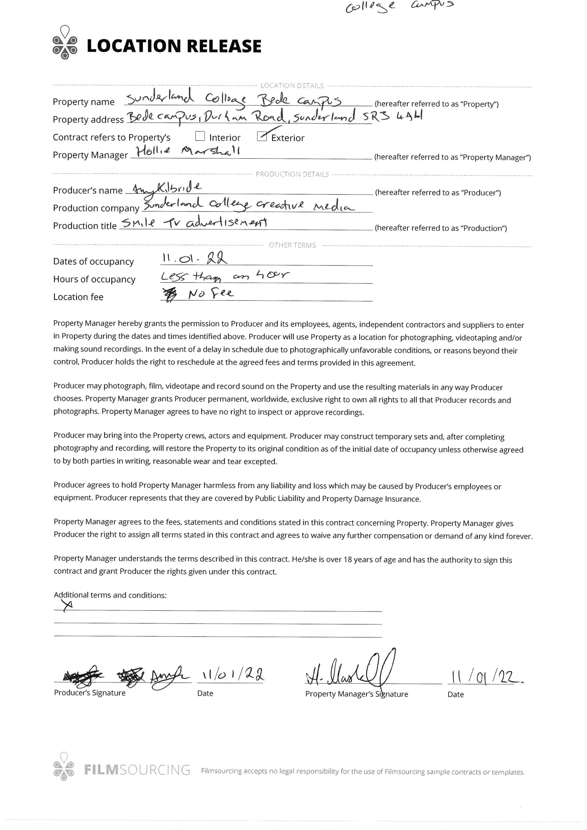 Smile paperwork | PDF