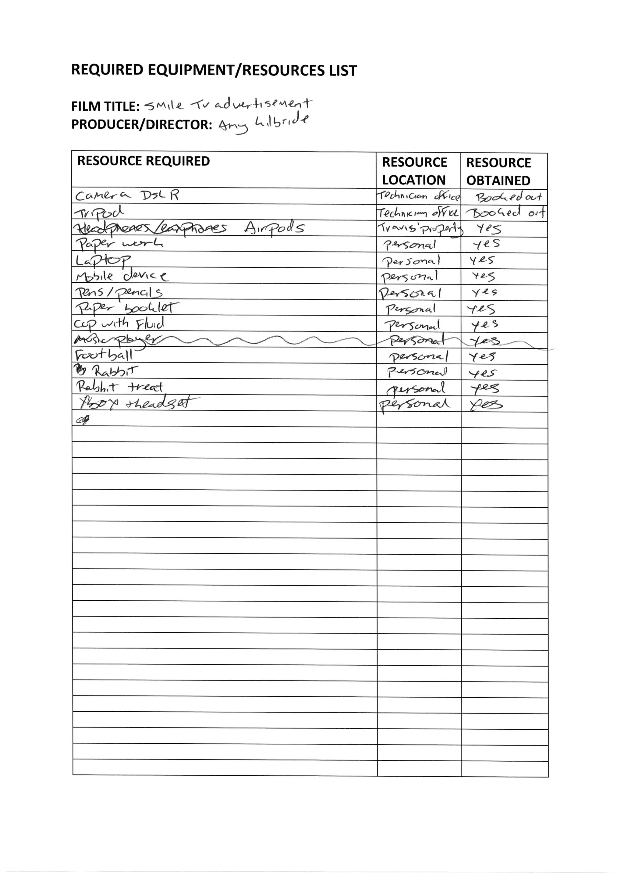 Smile paperwork | PDF