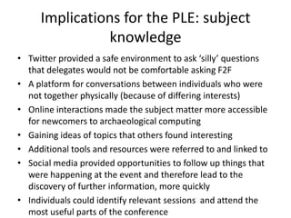 SMiLE presentation for PLE conference #PLEconf | PPTX | Social ...