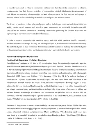 Whitepaper: S.M.I.L.E.S: The Differentiating Quotient for Happiness at ...