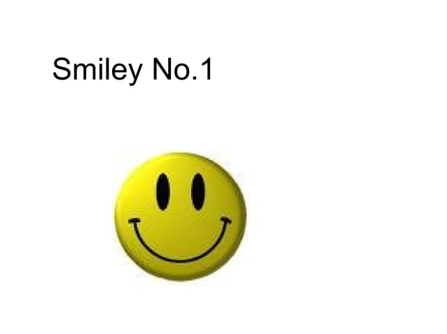 Smiley face | PPT