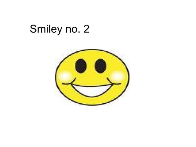 Smiley face | PPT