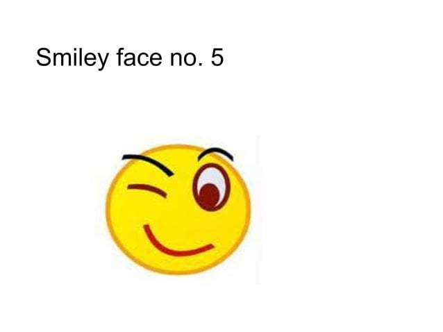 Smiley face | PPT