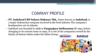 Strategic Management Assignment - PT Indofood | PPTX