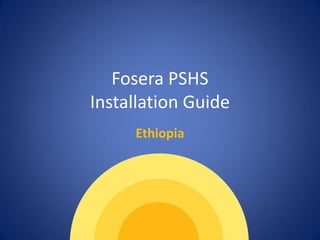Fosera Plug and Play Solar Installation | PDF