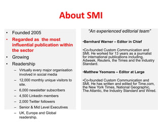 Smi presentation | PPT | Social Networking | Internet