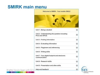 SMIRK presentation from ECIL2014 | PPTX