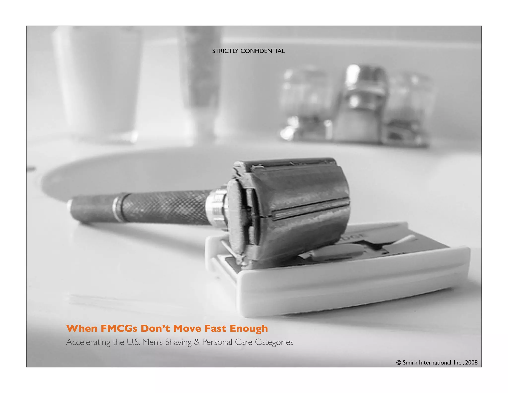 Smirk: Brand Innovation in Men\'s Grooming | PDF