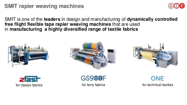An overview of SMIT rapier weaving machines | PDF