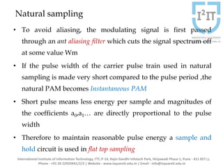 Types of Sampling in Analog Communication | PPTX