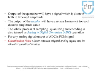 Pulse Modulation - Classification & Case Study | PPT