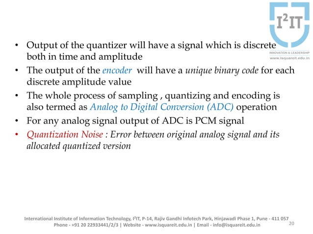 Pulse Modulation - Classification & Case Study | PPT