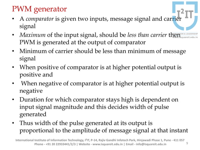 Pulse Modulation - Classification & Case Study | PPT
