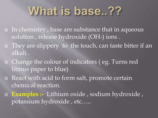 SUPER ACID ,SUPER BASE | PPTX