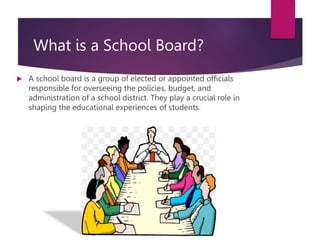 Presentation on School Boards by Lakshya Pandey | PPTX
