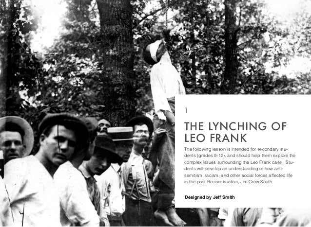 The Lynching of Leo Frank by Jeff Smith