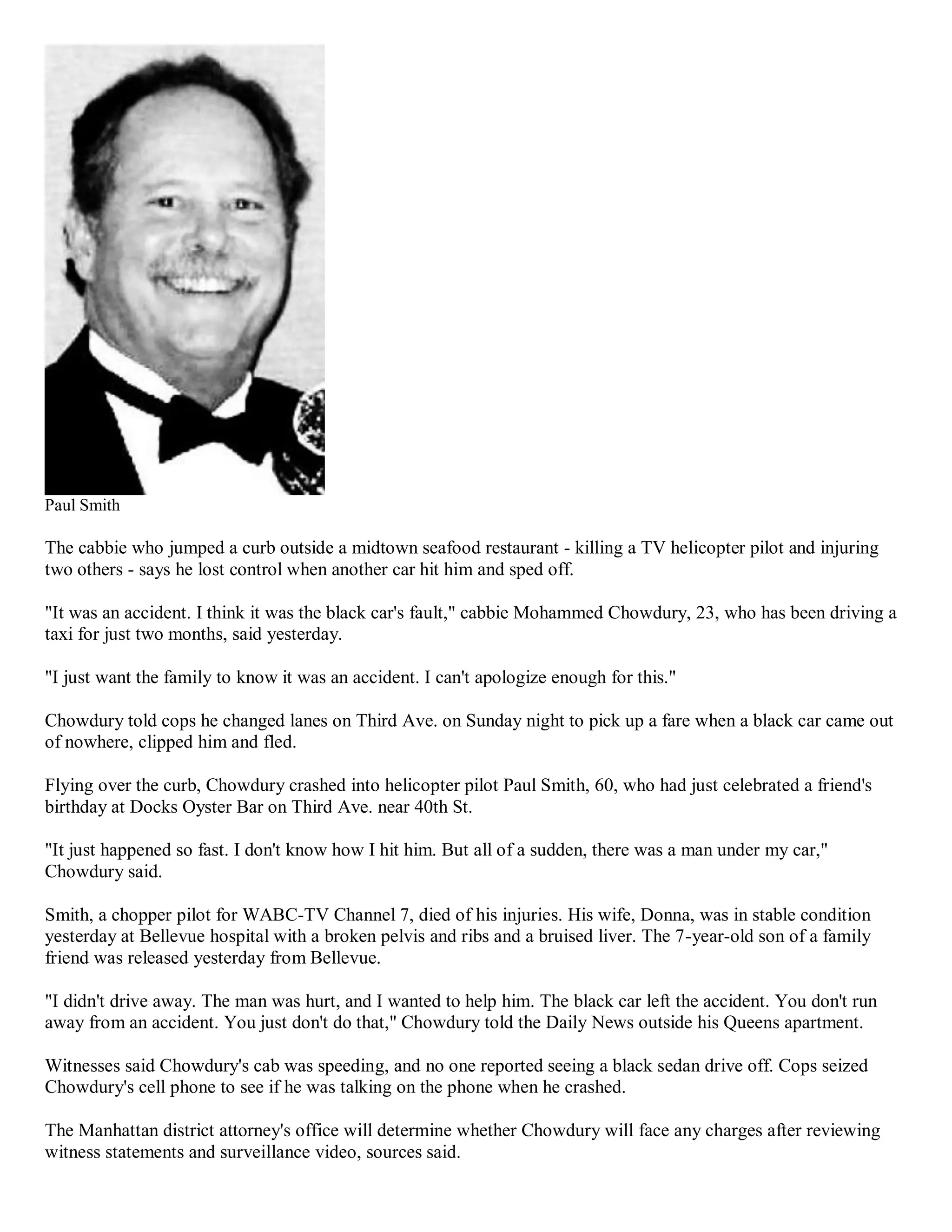 PAUL SMITH (ABC 911 News Reporter KILLED) | PDF