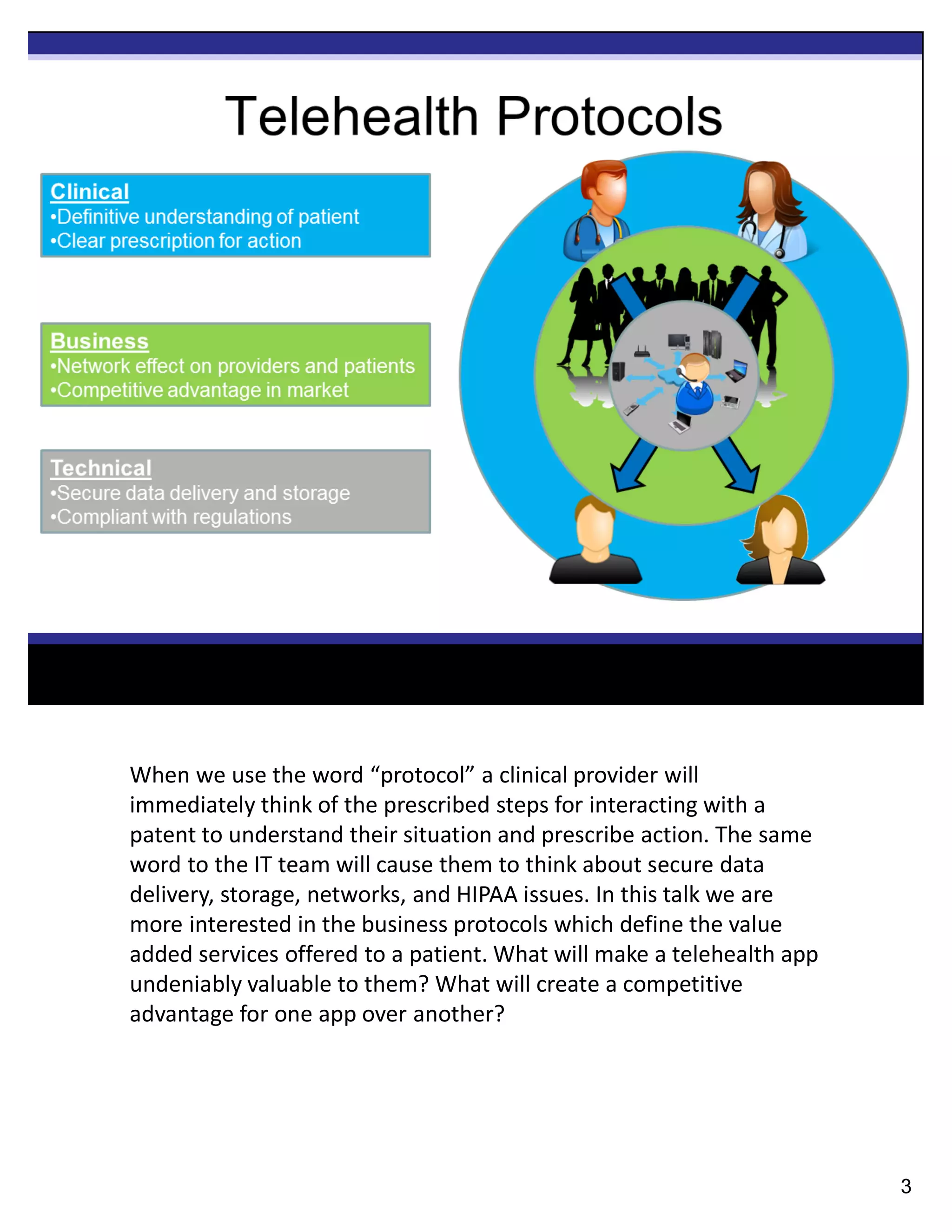 Telehealth Protocols to Create Competitive Advantage | PDF