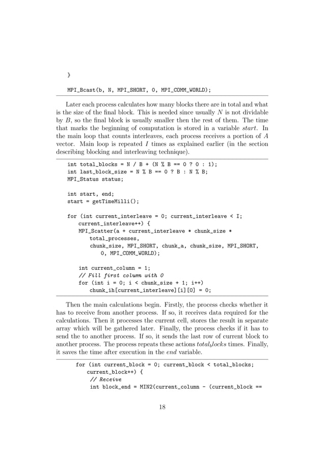Smith waterman algorithm parallelization | PDF | Computer Software and Applications | Computing