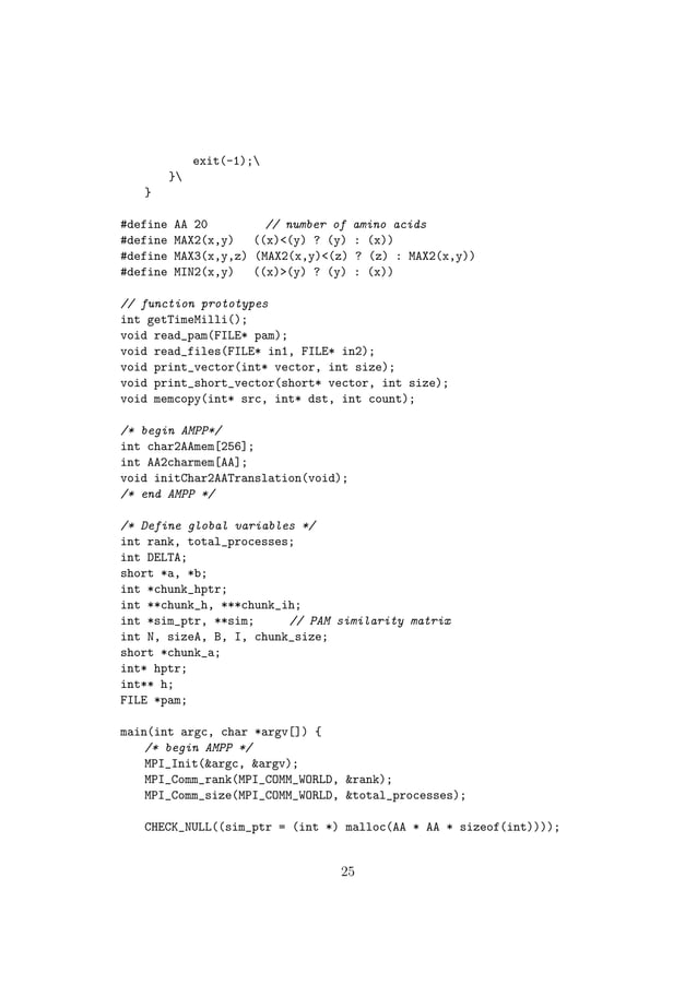 Smith waterman algorithm parallelization | PDF | Computer Software and Applications | Computing