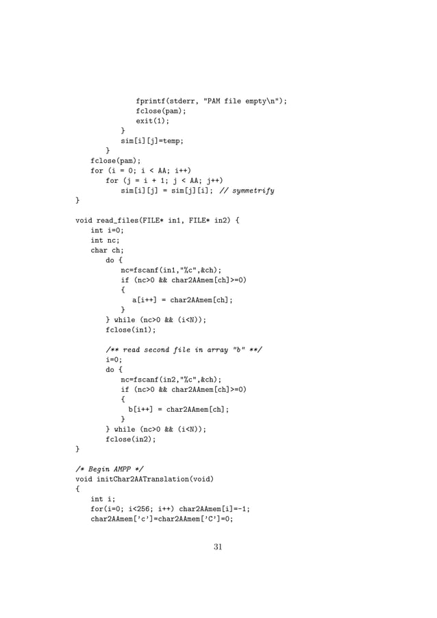 Smith waterman algorithm parallelization | PDF | Computer Software and Applications | Computing
