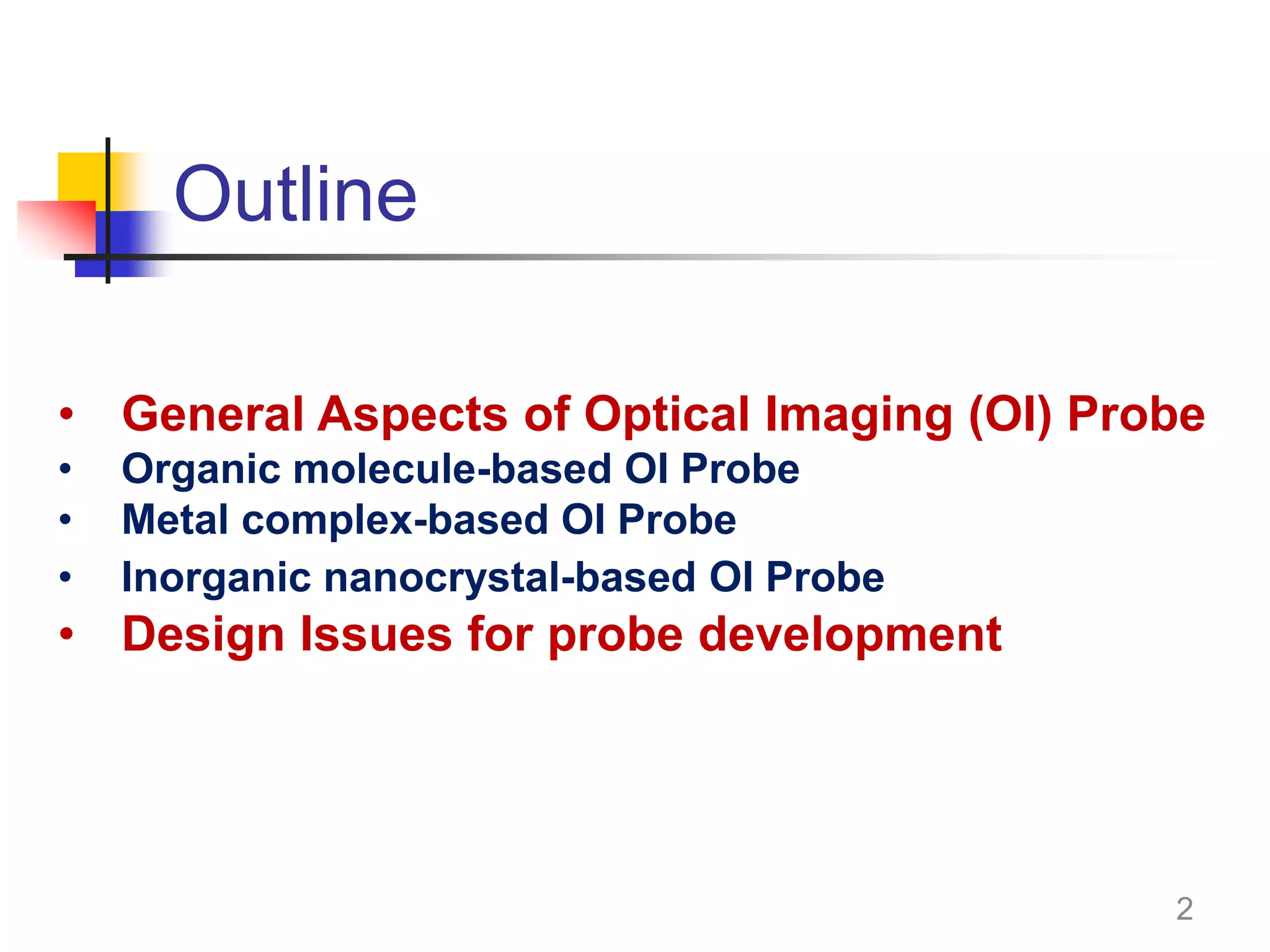 Optical Imaging Probe development | PDF