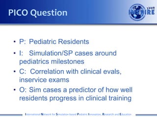 Pediatric Simulation and the Milestones | PPTX