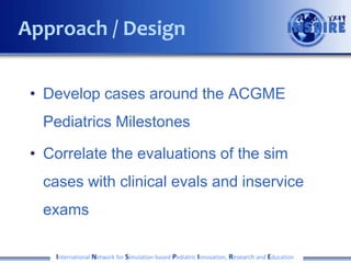 Pediatric Simulation and the Milestones | PPTX