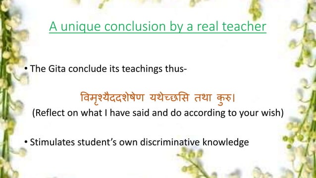 Smitha sabu karmayoga | PPT