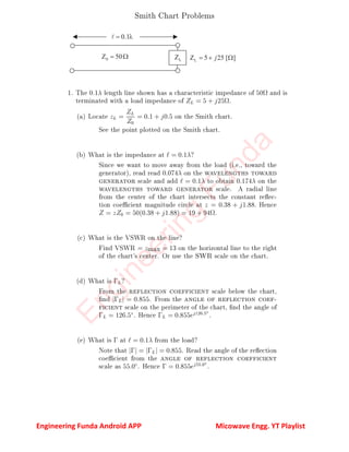 Smith Chart Problems | PDF