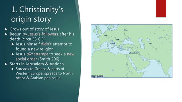 HUM10 Smith chapter on Christianity | PPT