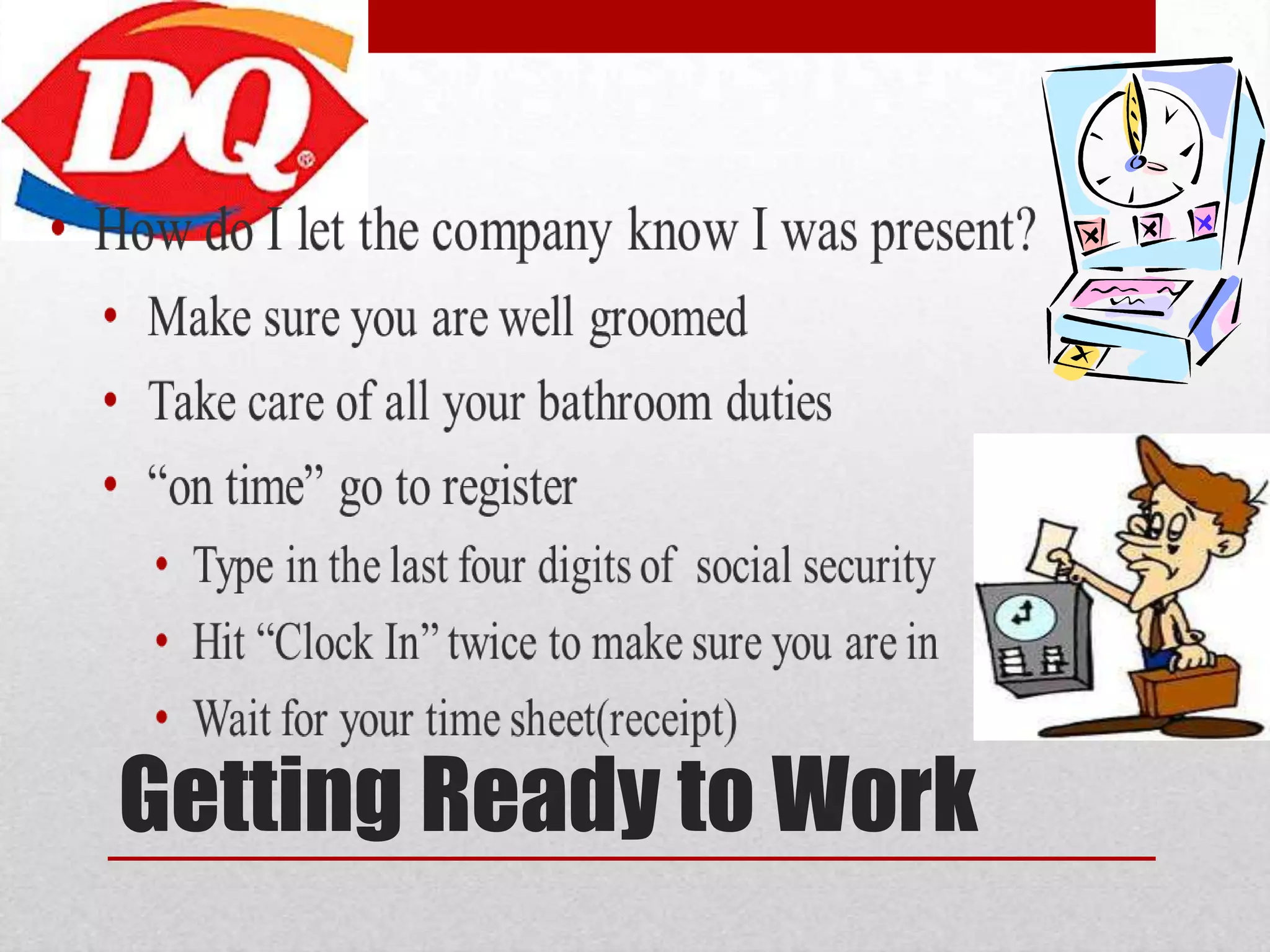 Smith dairy queen training presentation | PPTX