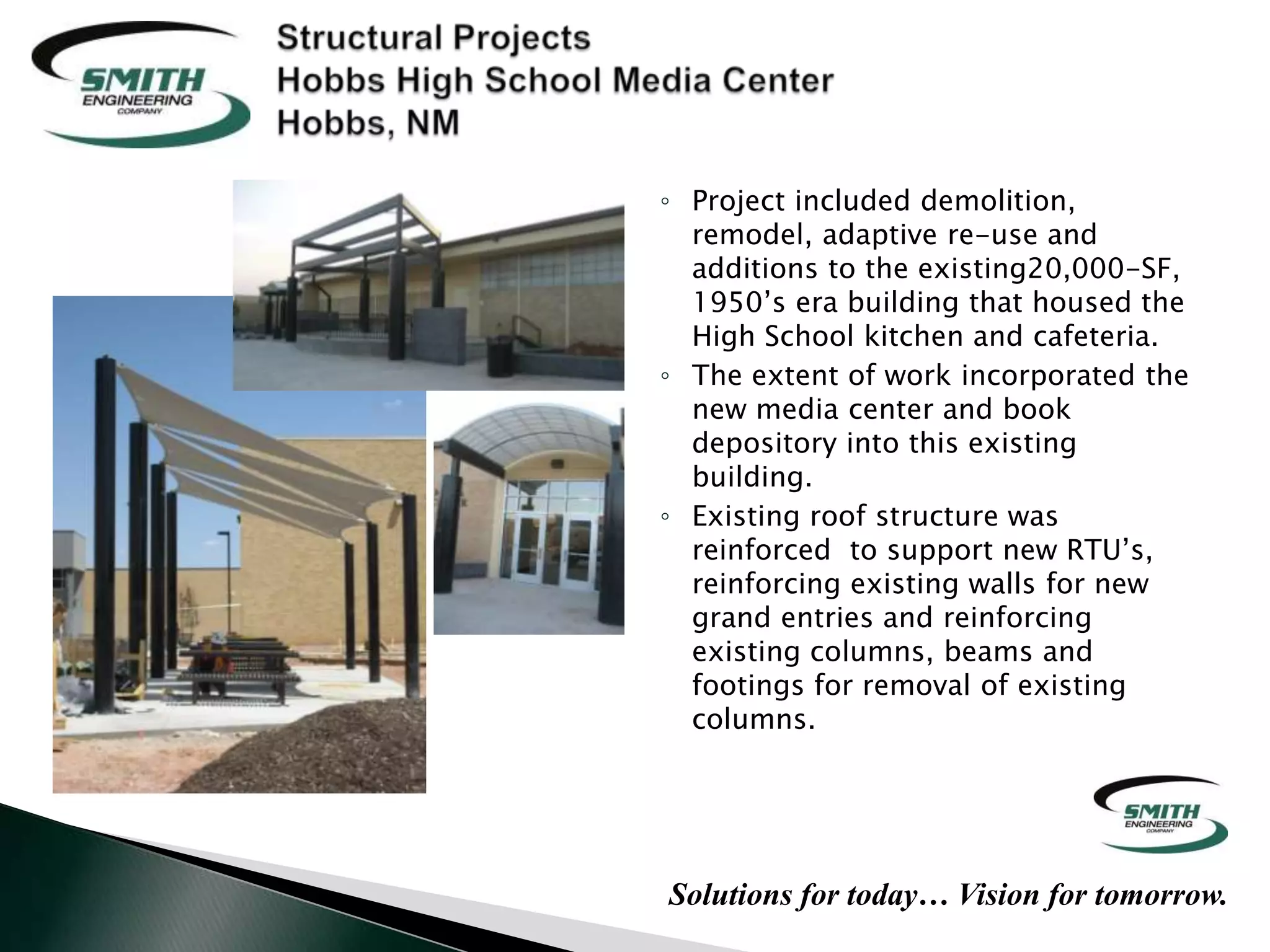 Smith Engineering - Structural Highlights | PPTX