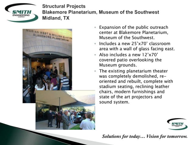 Smith Engineering - Structural Highlights | PPTX