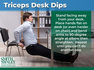 Desk Exercise or Die! The Value of a 60-Second Exercise While You Work ...