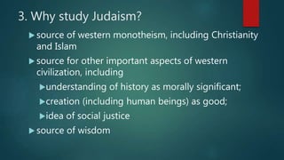 HUM10 Smith on Judaism | PPTX