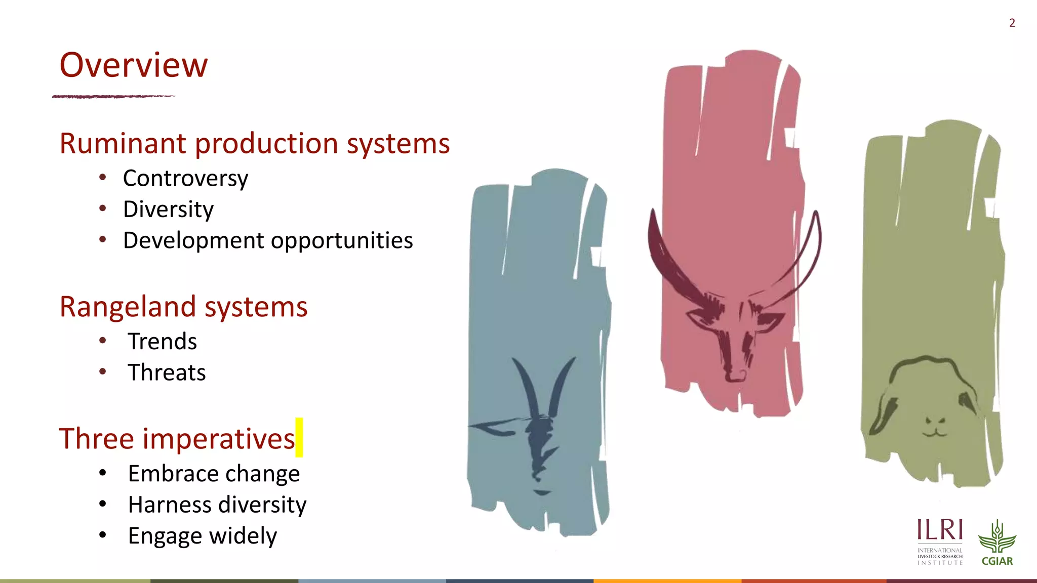 Ruminant livestock production systems and imperatives for sustainable ...