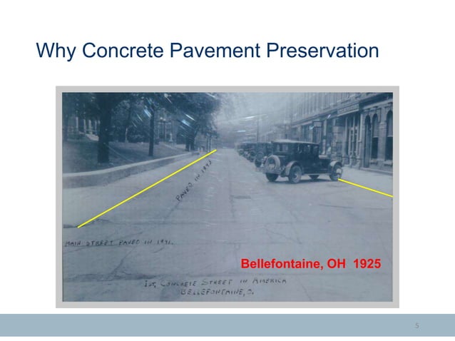 Proper Maintenance for the Long Life of Concrete Pavements | PPTX