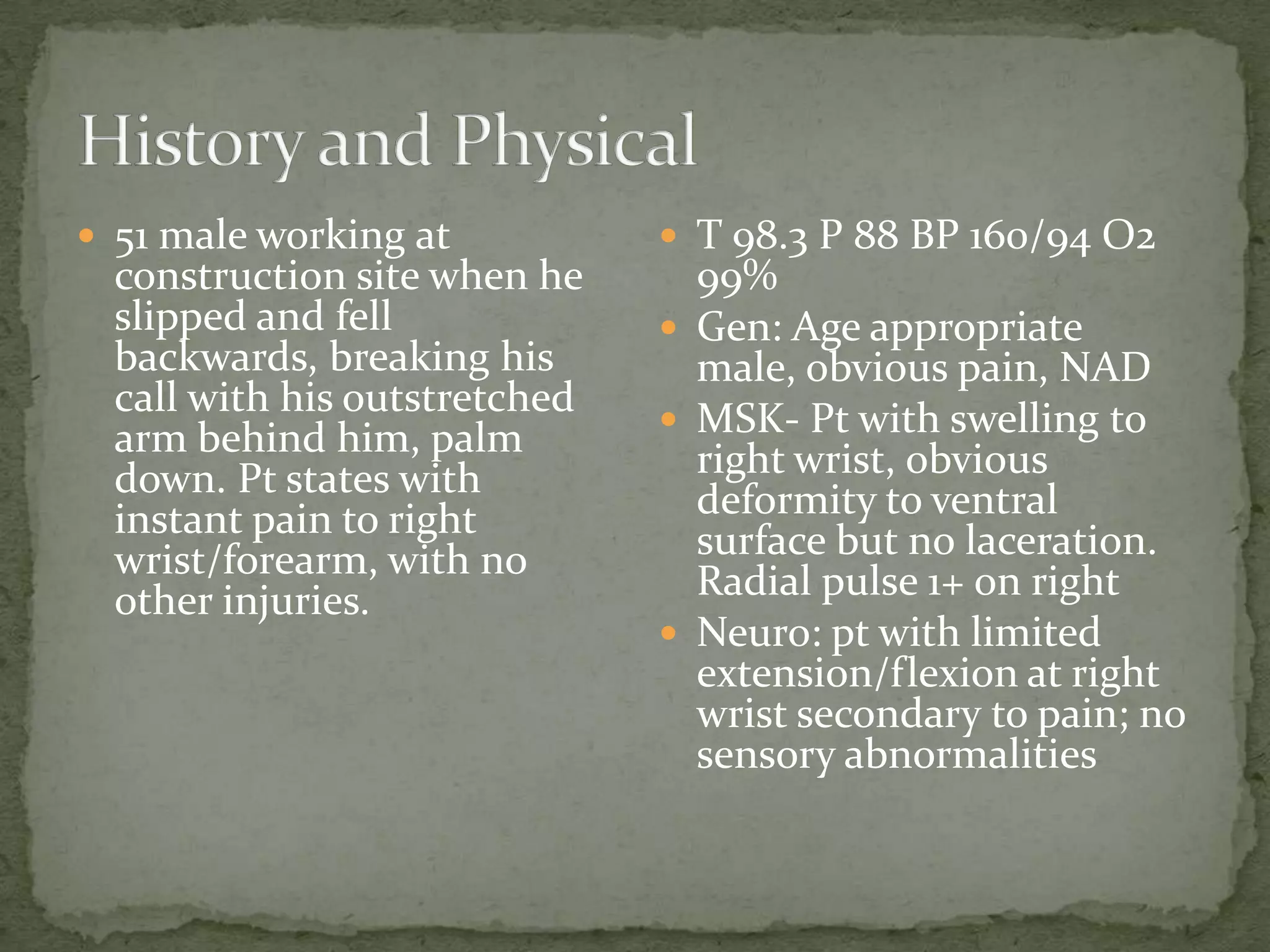 Smith’s fracture | PPTX