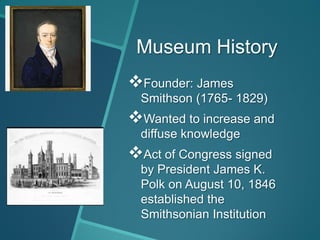 Smithsonian power point | PPTX