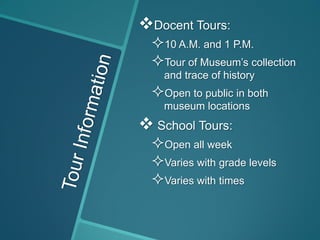 Smithsonian power point | PPTX