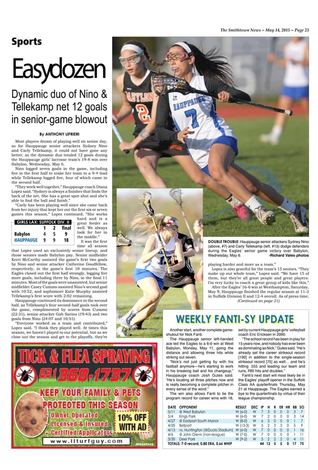 Smithtown news sports 05 14-15 | PDF