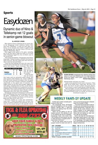 Smithtown News Sports 5 14-15 | PDF | Baseball | Sports