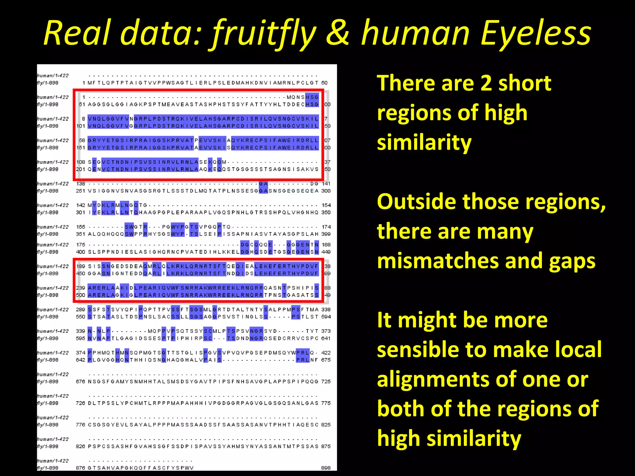 The Smith Waterman Algorithm Ppt