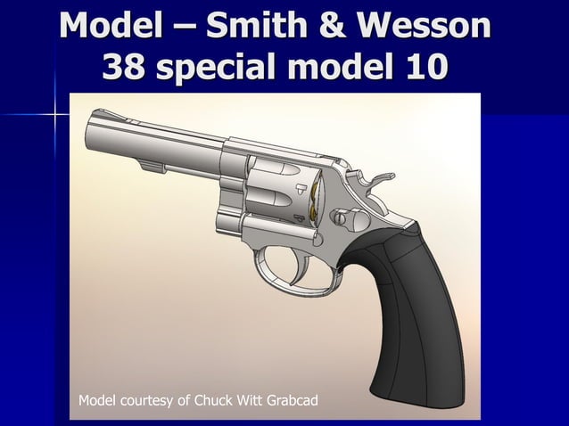 38 calibur revolver Solidworks Simulation | PDF | Arms & Ammunition ...