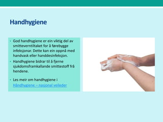 Smittevern nyn | PPTX