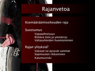 Sadomasokismi ja fetisismi | PPT