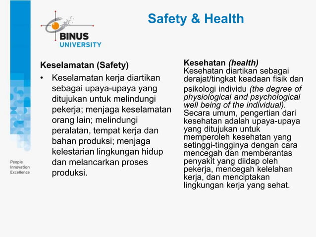 SMK3 SISTEM MANAJEMEN KESEHATAN DAN KESELAMATAN KERJA Indonesia | PPT