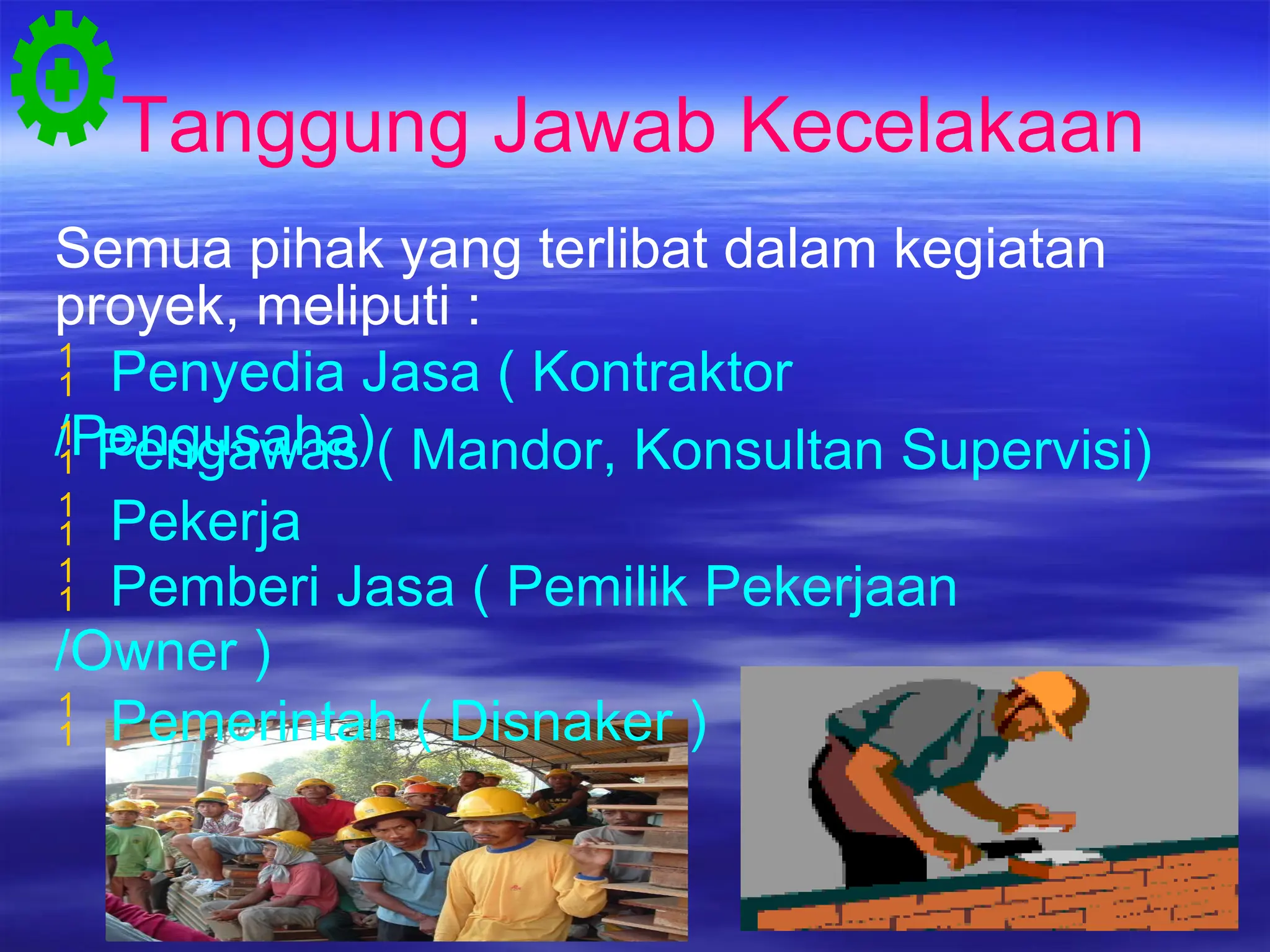 Sistem Manajemen Keselamatan dan Kesehatan Kerja Konstruksi Bidang ...
